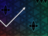 Geometry Dash Hyper Wave Neon Challenge 2